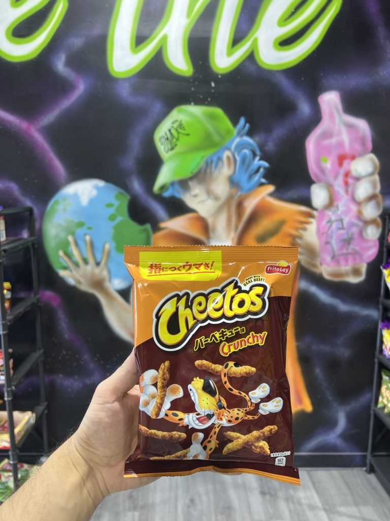 Cheetos Crunchy BBQ Beef (Japan) - Exotic Cravings