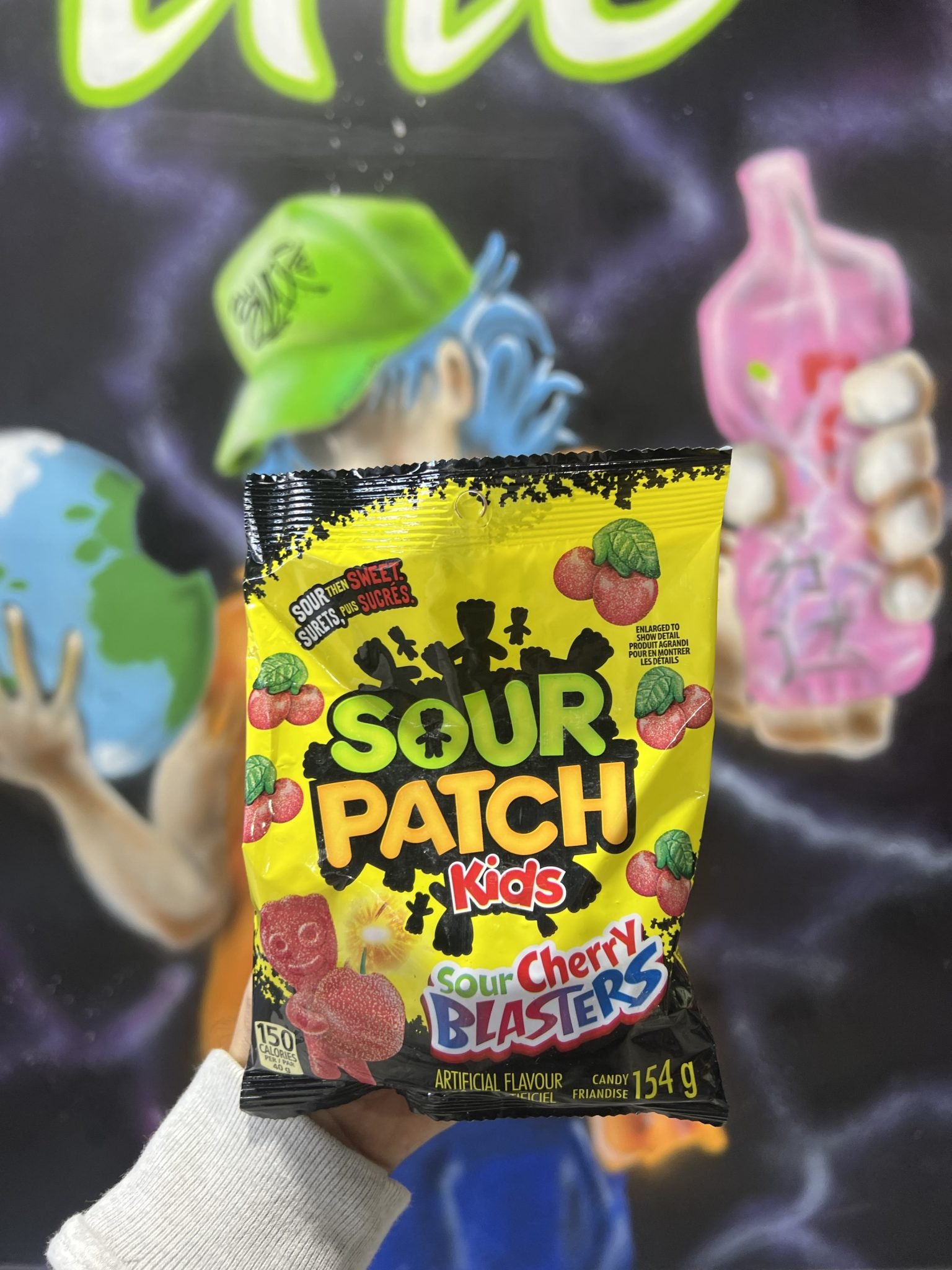 Sour Patch Cherry Blasters 154g (Canada) - Exotic Cravings