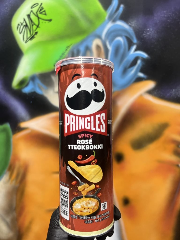 Pringles Spicy Rose Tteokbokki 100g (Korea) - Exotic Cravings