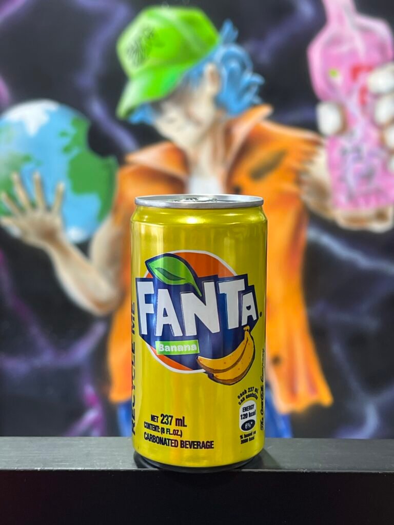 Fanta Banana 237mL (Trinidad & Tobago) - Exotic Cravings